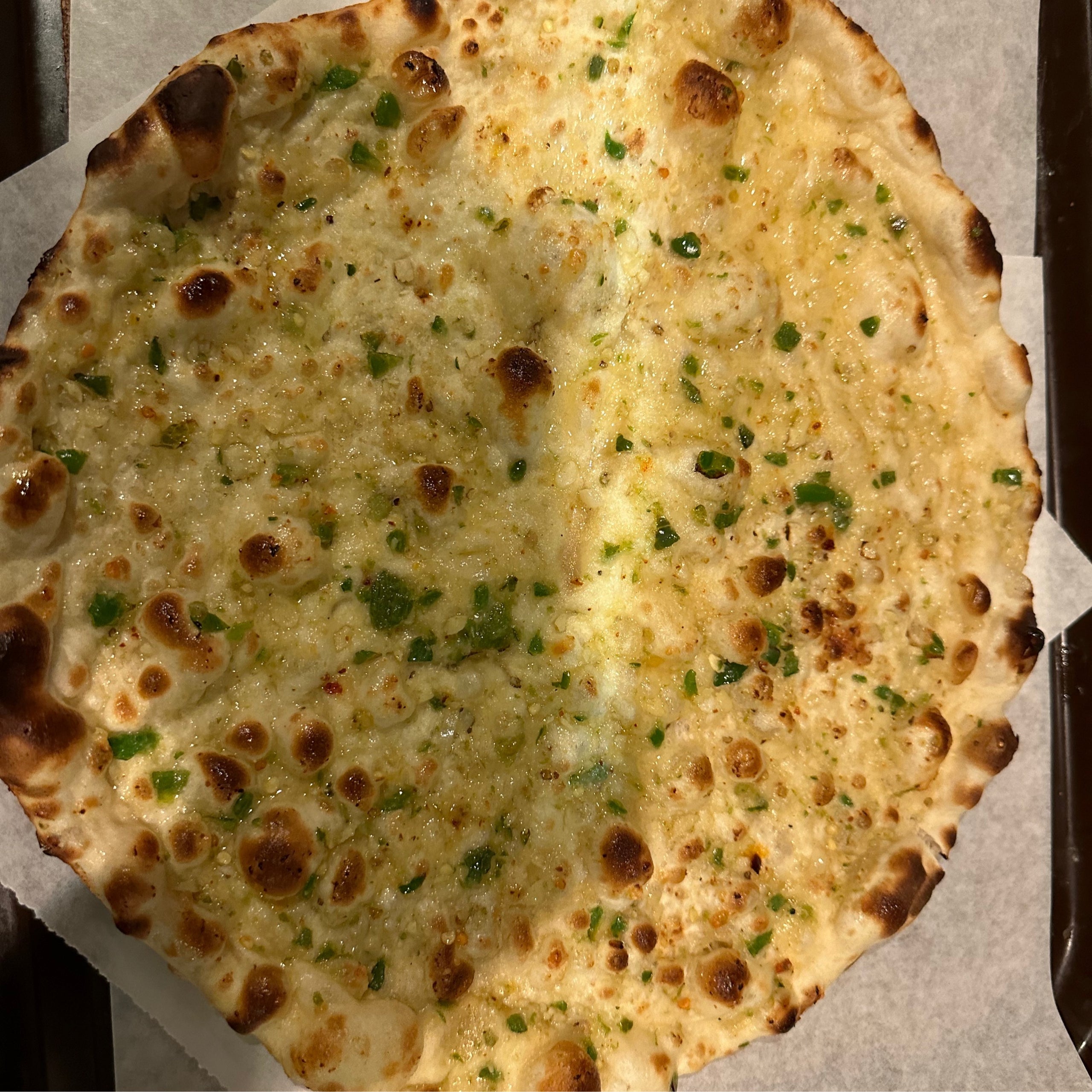 Truffle Chilli Garlic Naan | Kanishka Cuisine of India